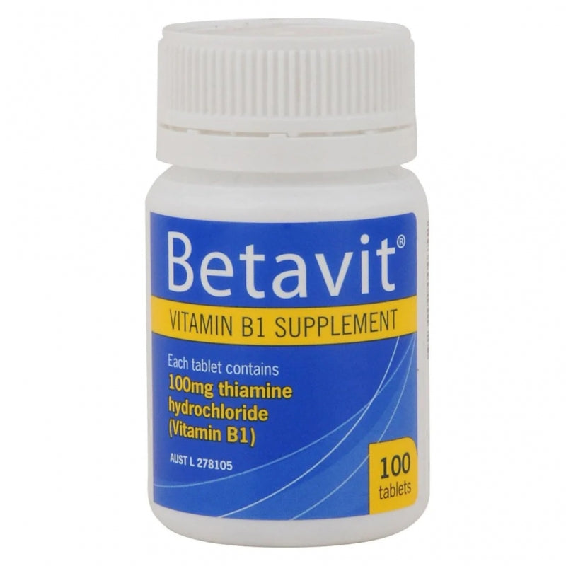 Betavit Thiamine 100mg 100 tablets — Casuarina Health & Lifestyle Pharmacy